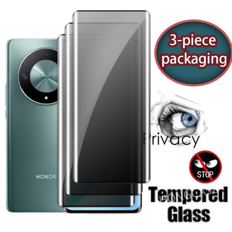 3 pieces packaging Private Tempered Glass For honor X9B honorX9B X9A ...