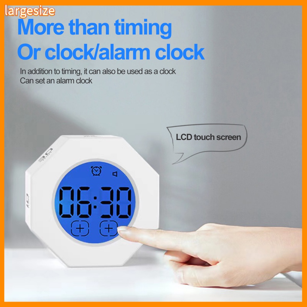 largesize| Gravity Sensor Digital Timer Study Digital Timer Portable ...