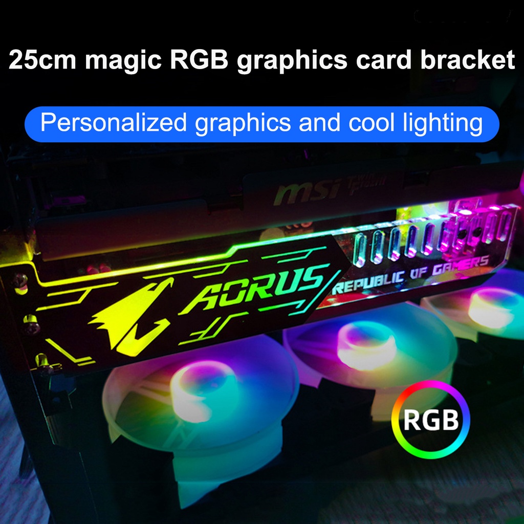 CCAT_ COOLMOON Graphics Card Bracket Changeable Simple Installation ...