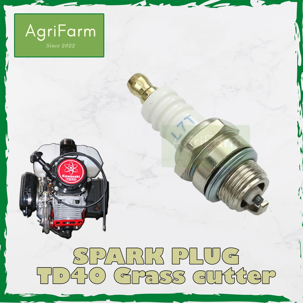 Spark Plug for TD40 2-stroke Brush Grass Cutter Spare Parts | Shopee ...