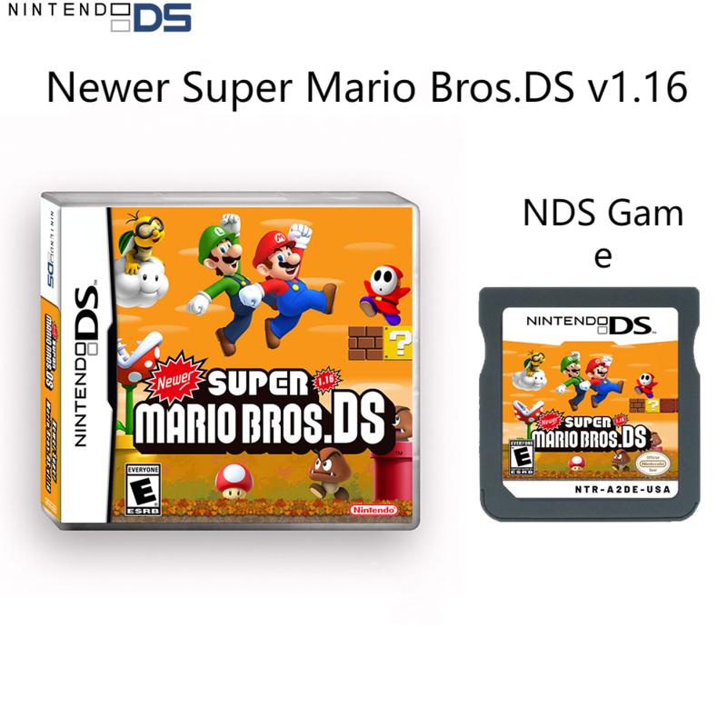 Newer's Super Mario Brothers NDS/DS Series Game Camry English New 3DS ...