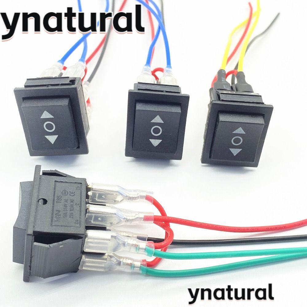 YNATURAL Momentary Polarity Reversing Rocker, 6 Pin 3 Position ...