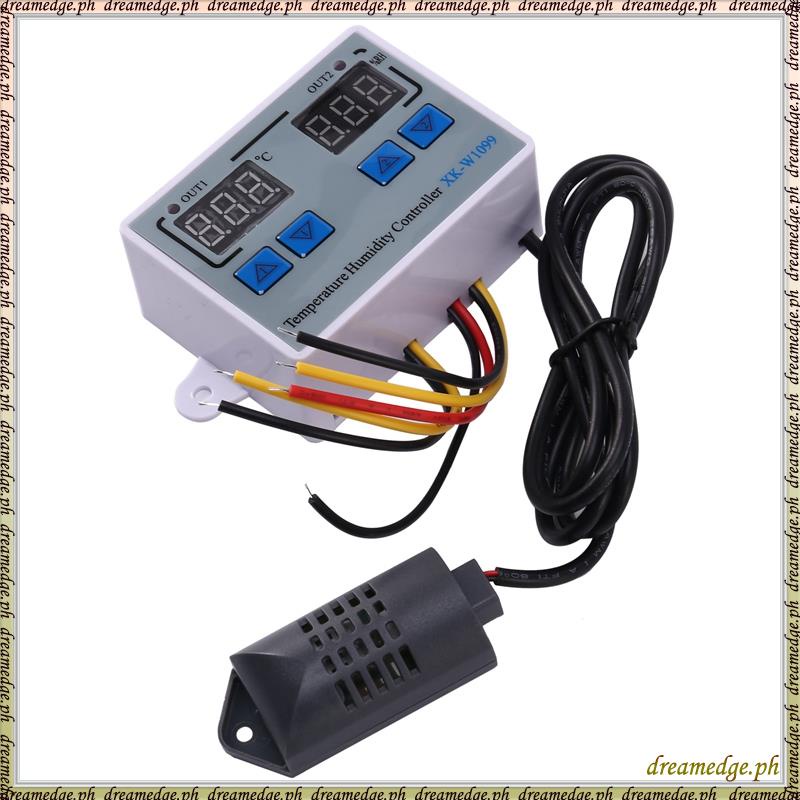 [S D K G] XK-W1099 Dual Digital Thermostat Humidistat Egg Incubator ...