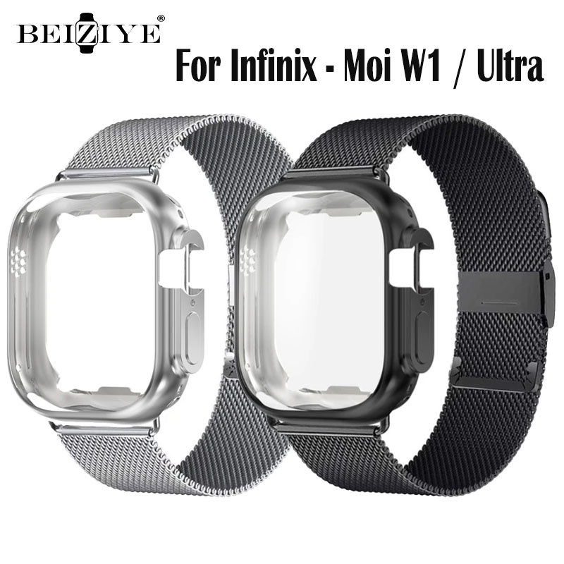 Beiziye Case + Magnetic Loop Strap For Infinix - Moi W1 / Infinix - Moi ...