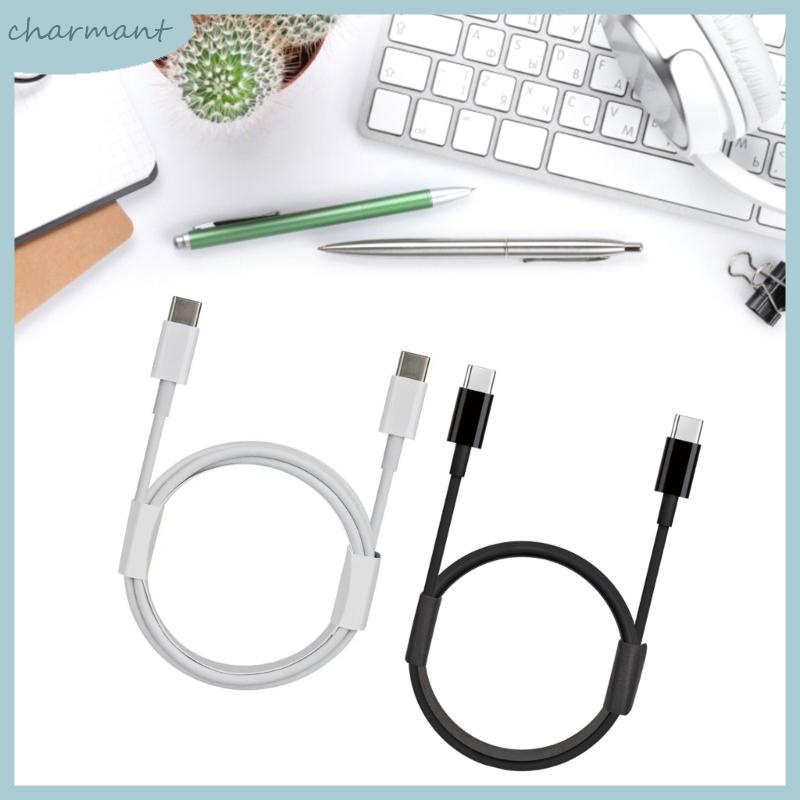 char Double End USB C Connector Charge Cable Cord USB C to Type C Port ...