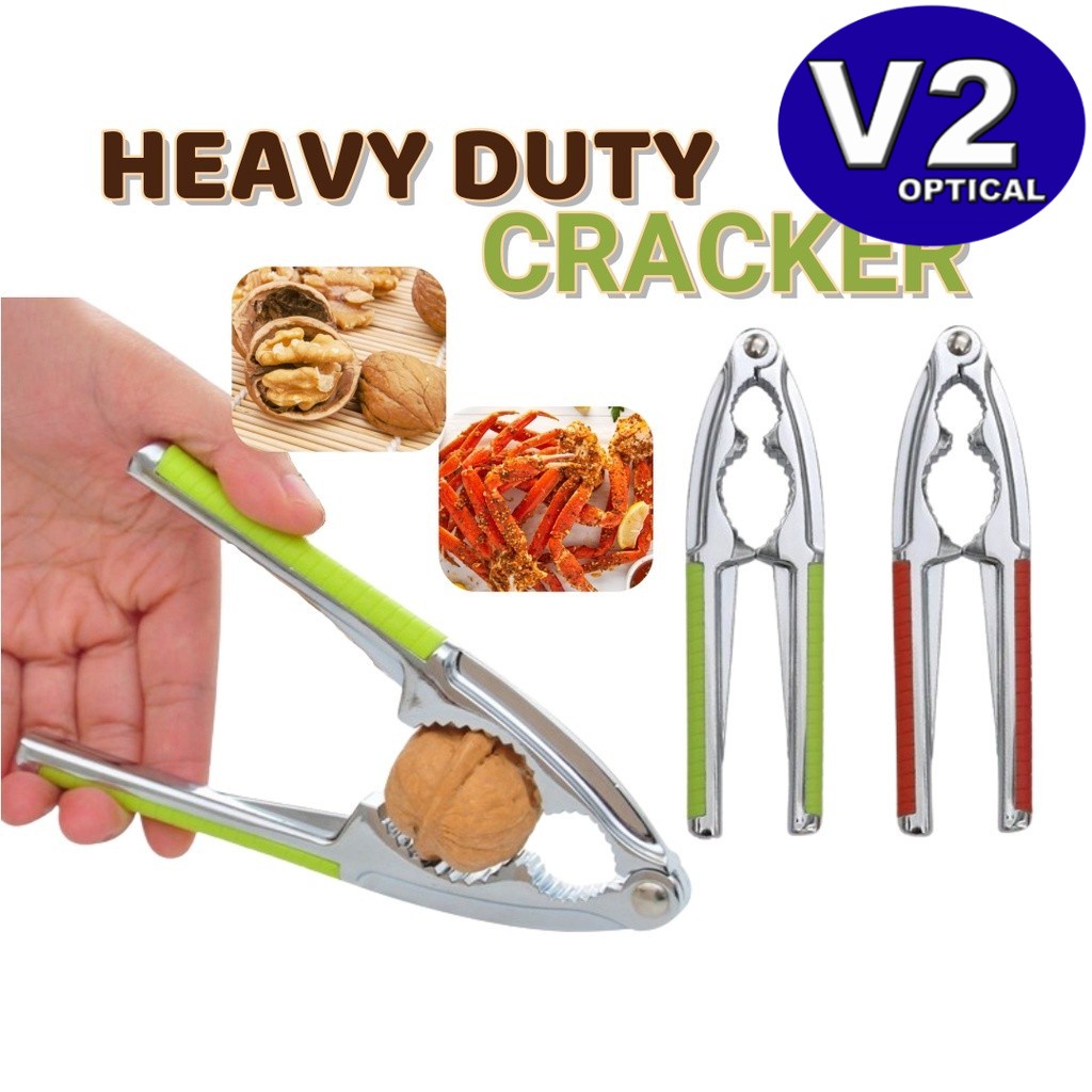 Stainless Steel Crab Cracker Heavy Duty Nutcracker Sheller Opener ...