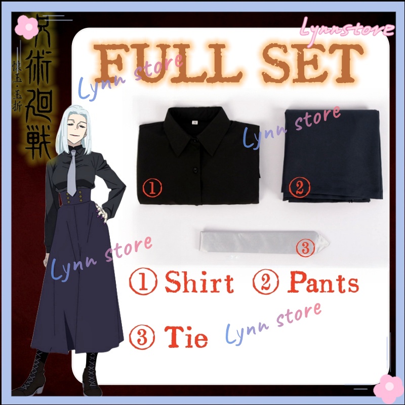 Mei Mei Cosplay Costume Jujutsu Kaisen Season 2 MEI MEI Wig+Costume ...