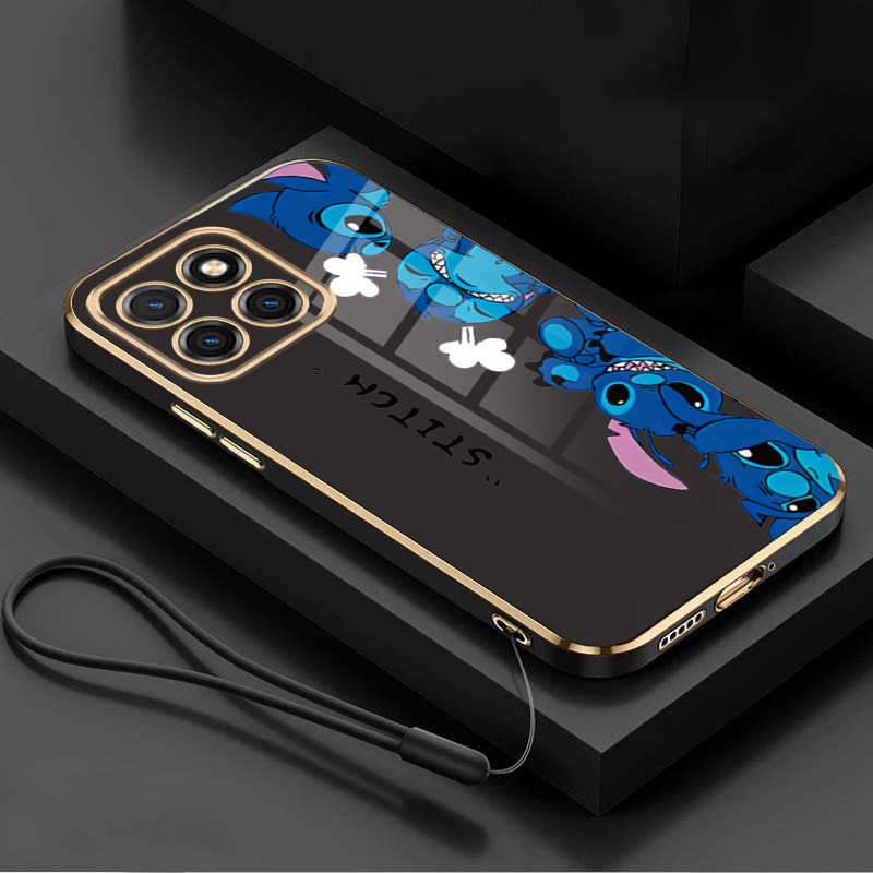 Honor 200 Smart HONOR X7C Casing Cartoon Monsters Mobile Case Big Eyes ...