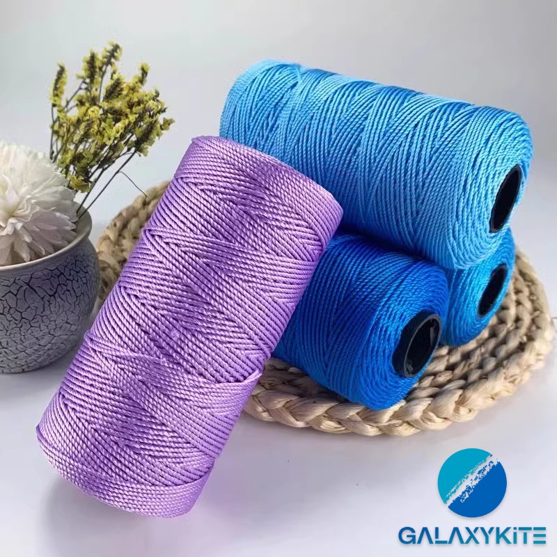 G.K. Polypropylene Nylon Sewing Thread for Crochet Knit Bag Hat 100g ...