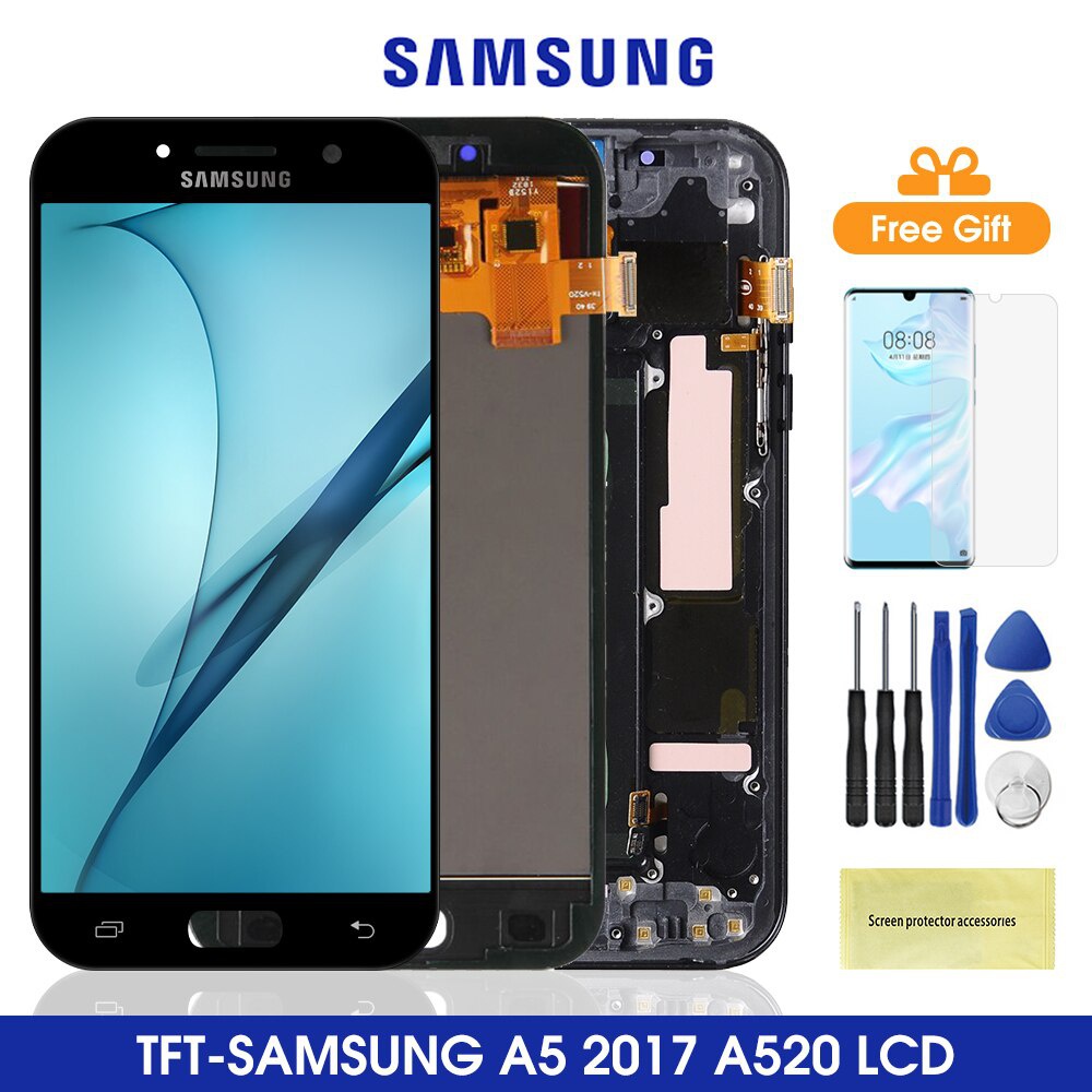 A520 Lcd For Samsung Galaxy A5 2017 A520 LCD Display Touch Screen ...