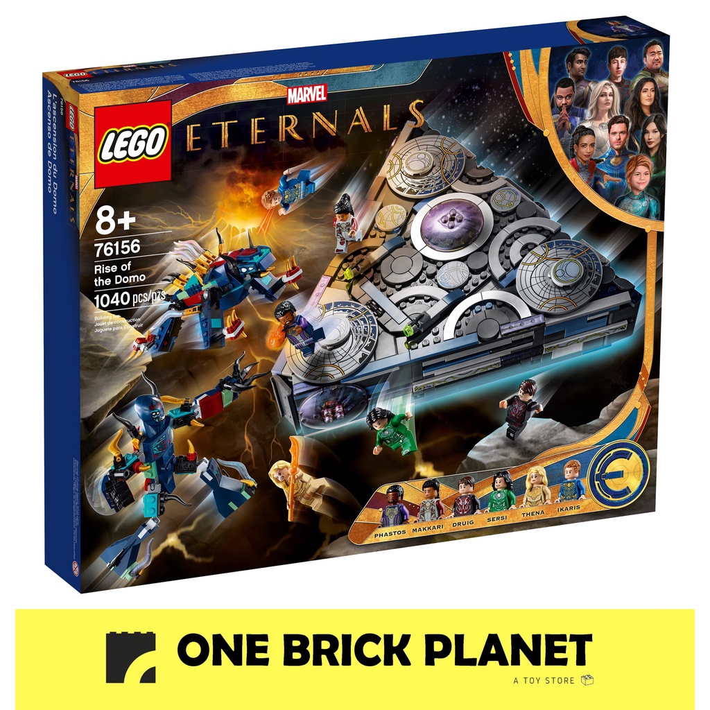 LEGO 76156 Marvel The Eternals - Rise of The Domo | Shopee Philippines