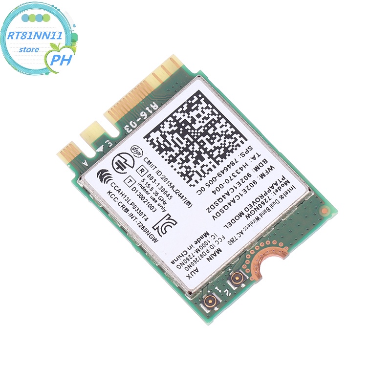 rt81nn11 1Pc 1200Mbps 4.0 WiFi Wireless Network Card NGFF Wifi Dongle AC Dual Band 2.4G 5G For ...