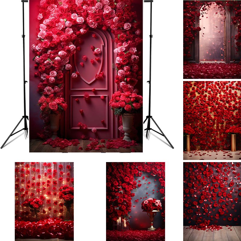 Happy Valentine's Day Backdrop For Photography Couples Lovers ...