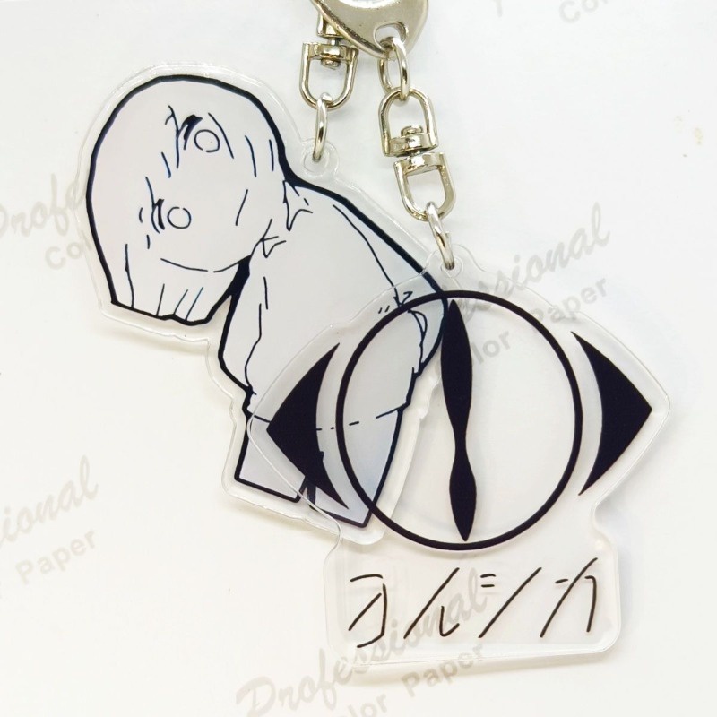 Yorushika Anime Keychain Nbuna Suis Acrylic Key Chain ヨルシカ Bag Pendent