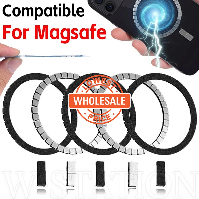 [Wholesale Price]Metal Magnet Ring Sticker - Compatible For Iphone 15 ...