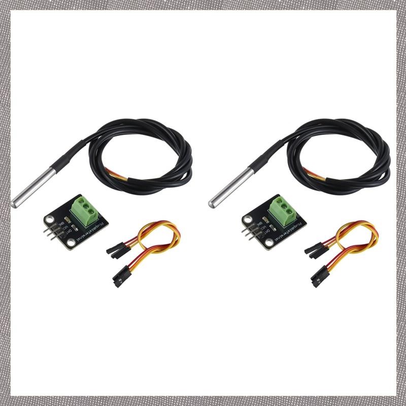 [U L Z R] BOJACK DS18B20 Temperature Sensor Module Kit with Waterproof ...