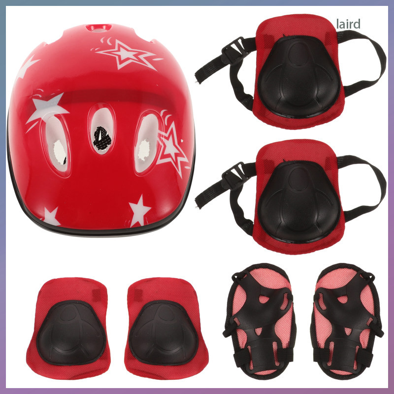 Children's Protective Gear Kids Helmet Cycling Elbow Pads Skating ...
