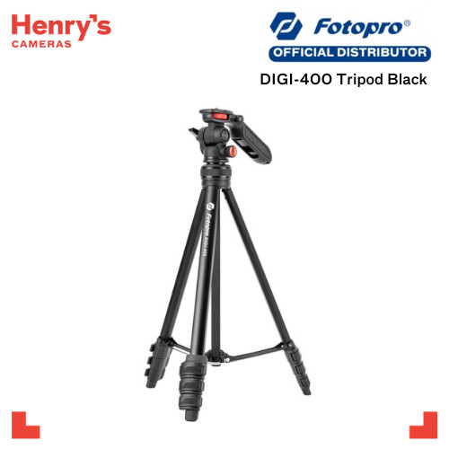 Fotopro Tripod DIGI-400 Black - Henry's Cameras PH | Shopee Philippines
