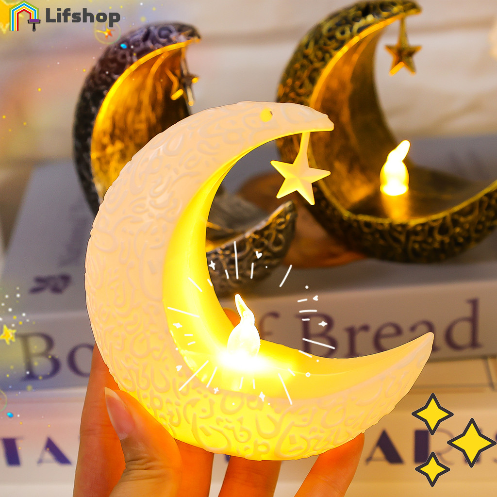 Islamic Muslim Festival Party Supplies - Eid al Fitr Star Moon Light ...