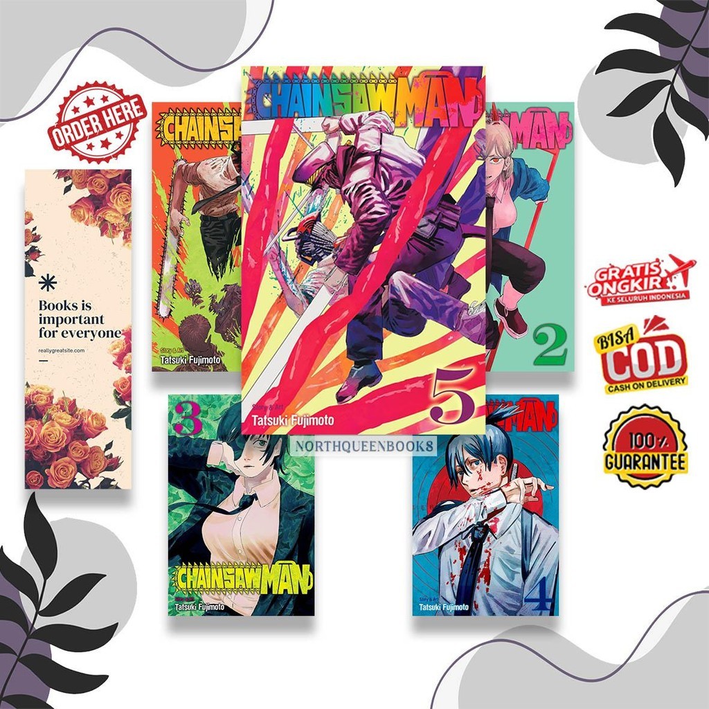 Manga Chainsaw Man by Tatsuki Fujimoto (English) | Shopee Philippines