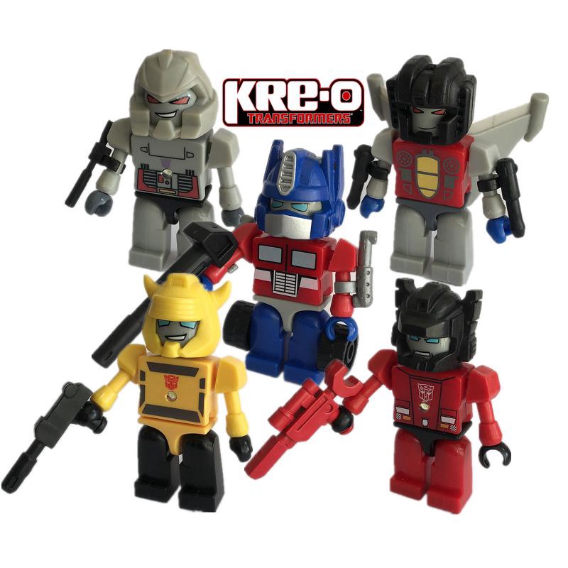 Cool Base KREO Transformers Family Limited Building Block Minifigure G1 ...