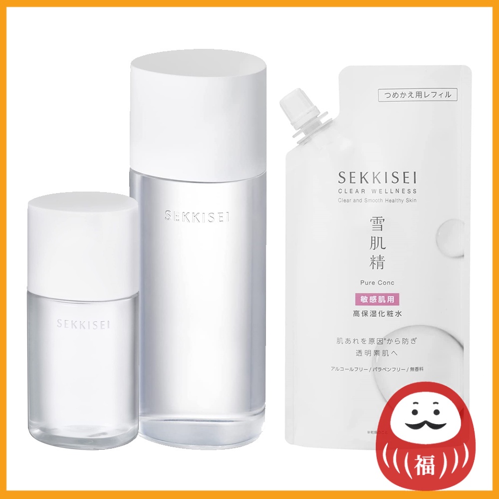 Kose Sekkisei Clear Wellness Pure Conc SS Moisturizer (125mL / 200mL / 170mL Refill) | Shopee ...