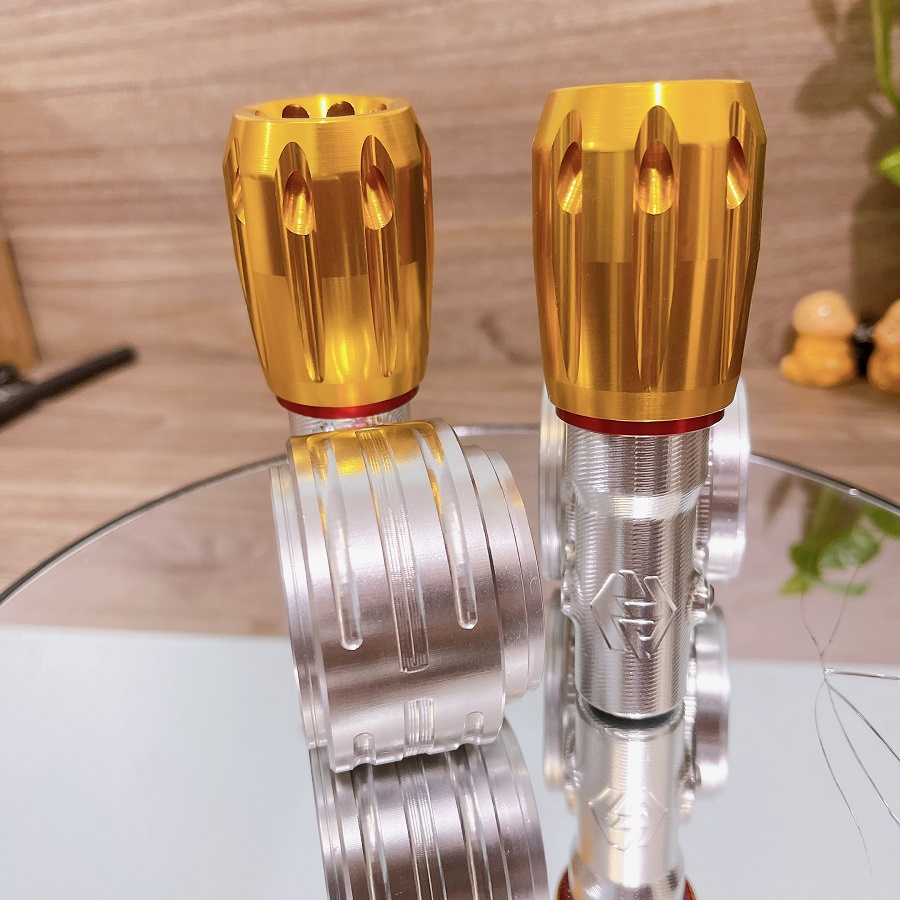 High-end Fork adjuster_HPA HYYO Model Rocket knob mounted on all ...