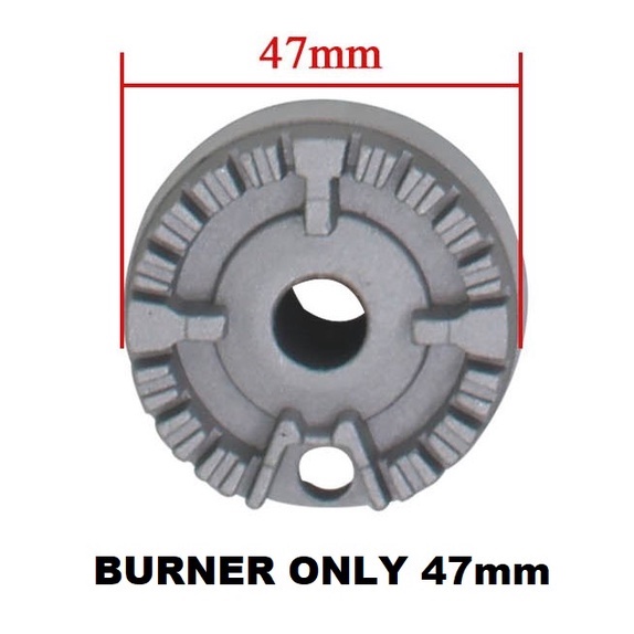 UNIVERSAL BURNER CAP 55mm 75mm 100mm LA GERMANIA ARISTON ELBA FUJIDENZO ...