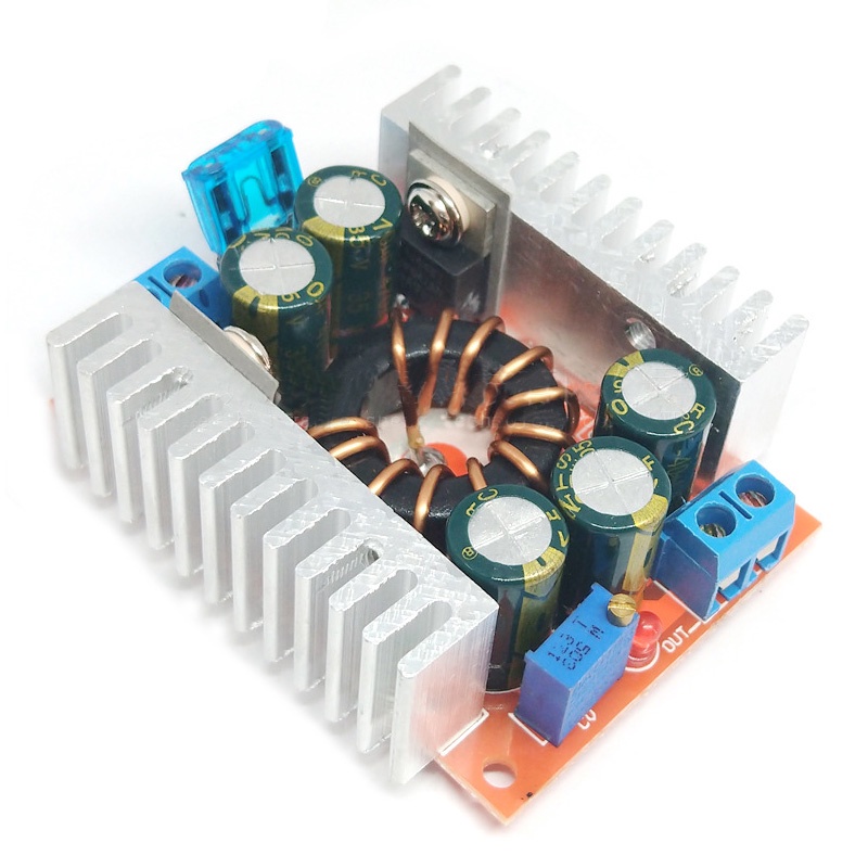 DC-DC 15A Synchronous Rectification Adjustable Buck Module 4-32V 12V to ...