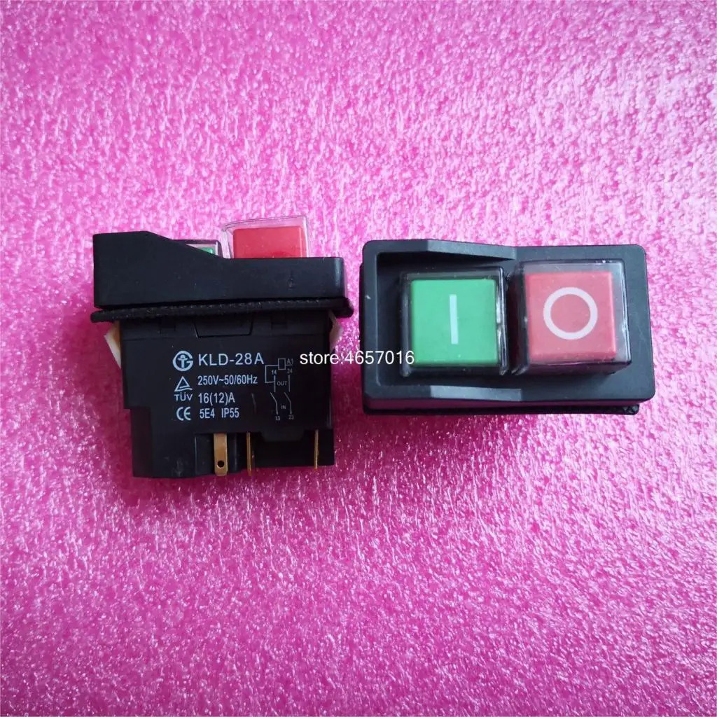 5pins Waterproof Magnetic Explosion-proof Pushbutton Switch KLD-28A ...