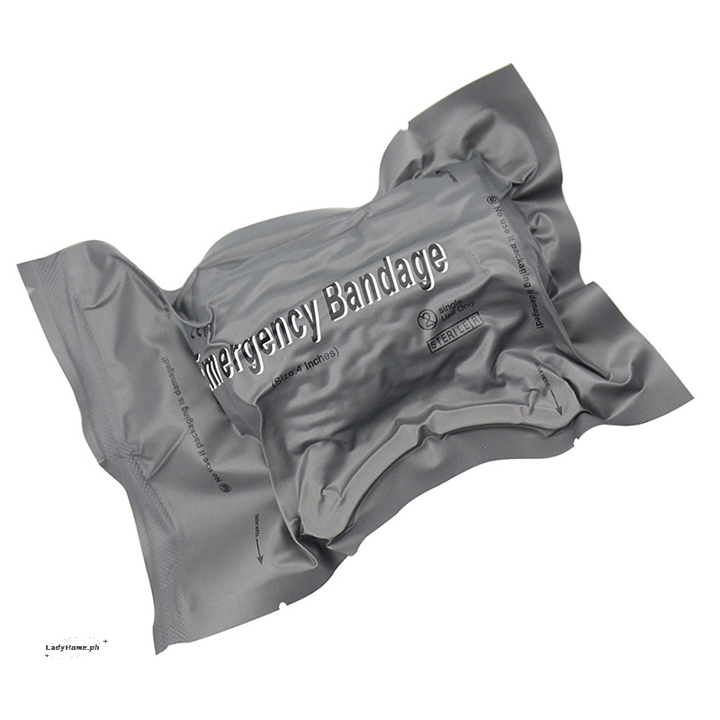 Home Rhino Rescue 4inch Israeli Wound Dressing Emergency Compression ...