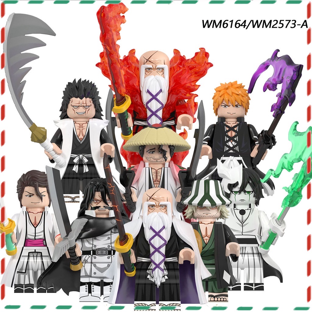Children's gifts anime series Bleach Kurosaki Ichigo minifigure ...