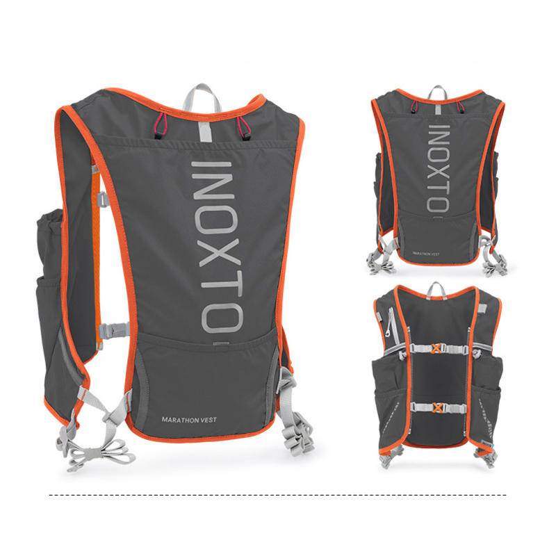 INOXTO Marathon Trail Running Vest Outdoor Storage Water Bag Backpack ...