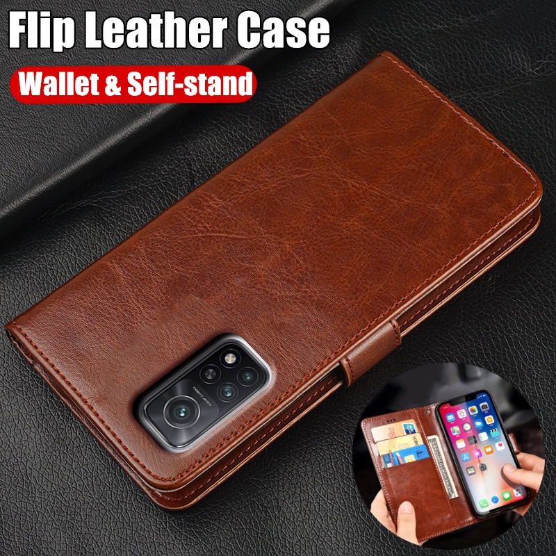 For Xiaomi Redmi Note 12 Pro 4G Classic Premium Leather Flip Folio ...