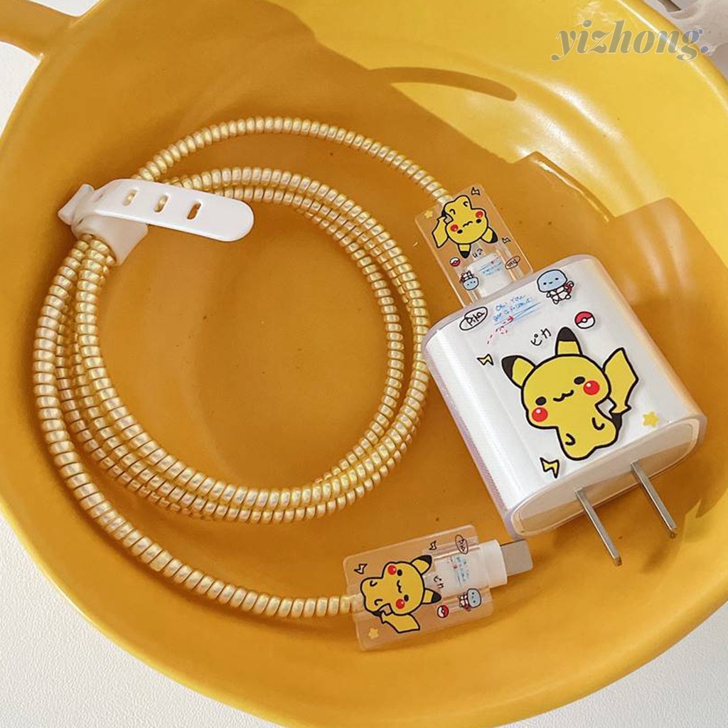 Charger Case 5PCS Set For iPhone 18W/20W Gradient Color Plush Love ...