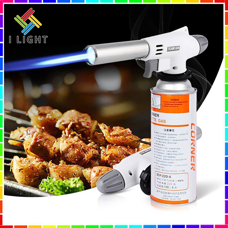 （Fast Delivery）Gas Torch Flame Gun Auto Ignition Blow Jet Burner ...