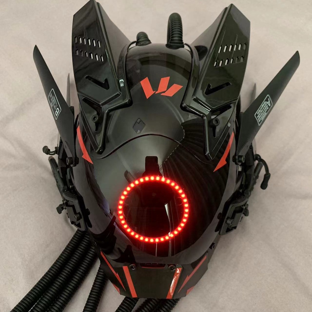 Cyberpunk Mask Mechanical Style Mask Knight Performance Props ...