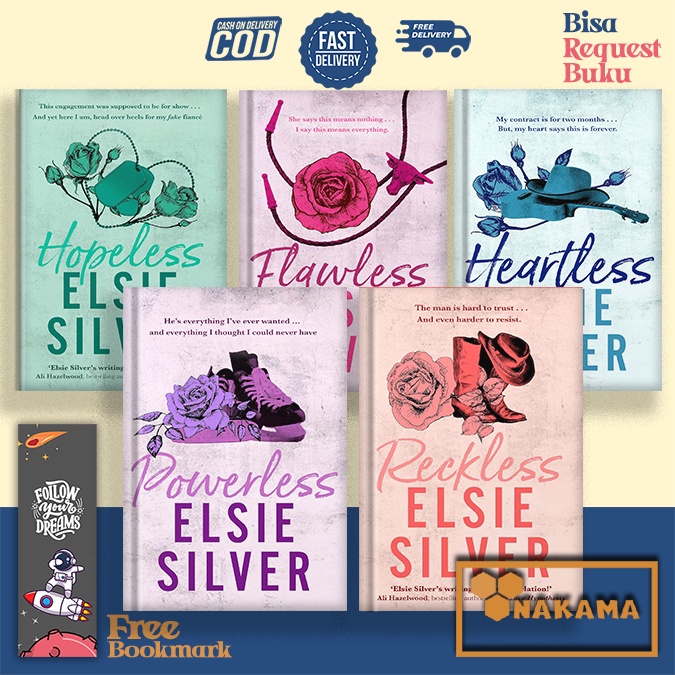 Chestnut Springs (5 book series) Flawless | Heartless | Powerless | Reckless | Hopeless by Elsie ...