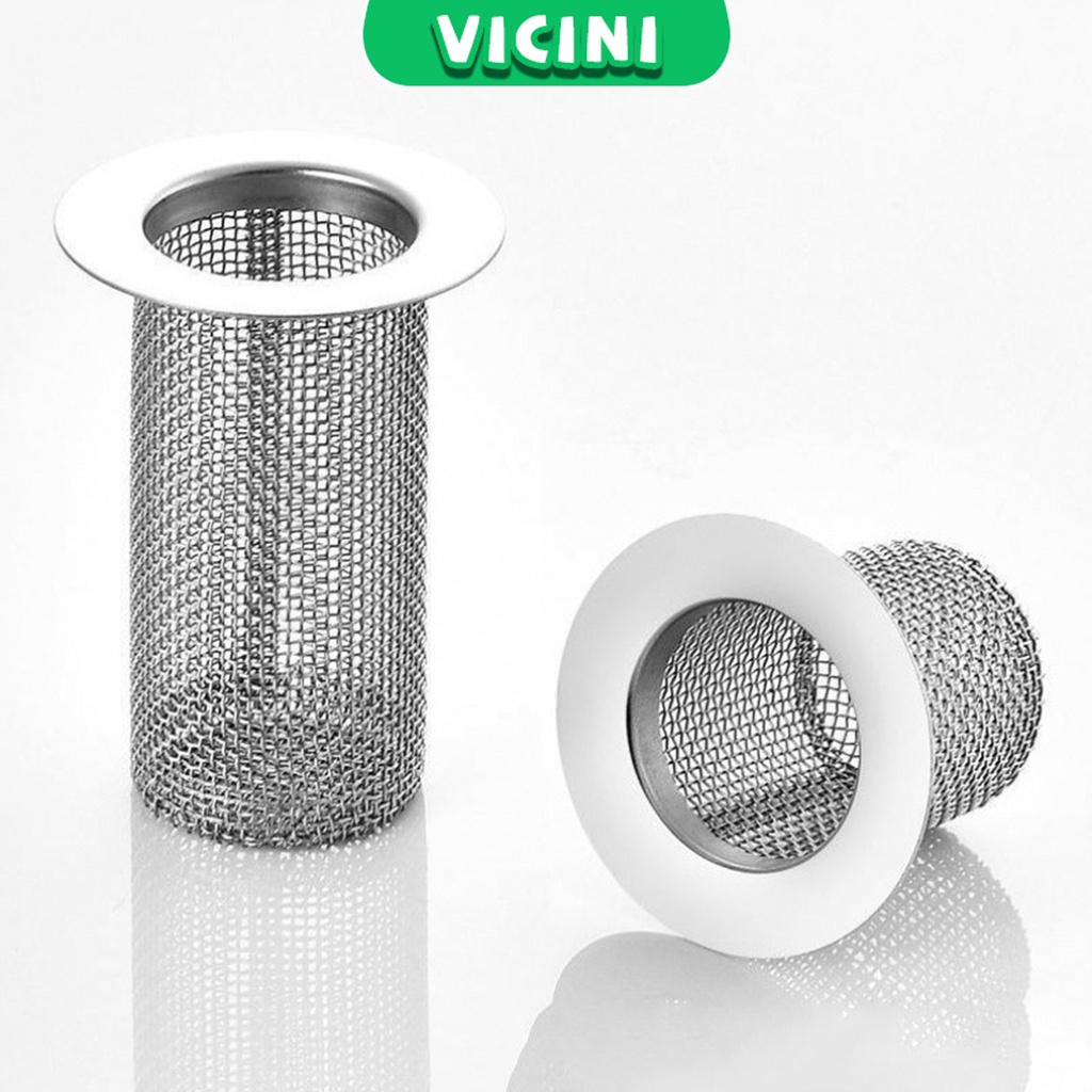 Stainless Steel Floor Drain Bathroom Sink Drain Strainer Hair Catcher ...