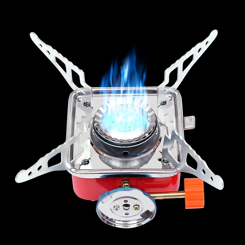 Camping Square Stove Powered portable mini stove butane | Shopee ...