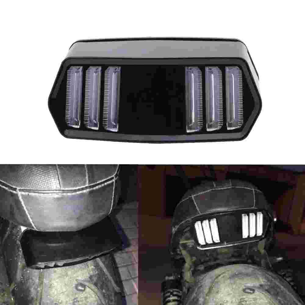 12V Motorcycle Rear Light Led Tail Lamp Motorbike Integrated Turn ...