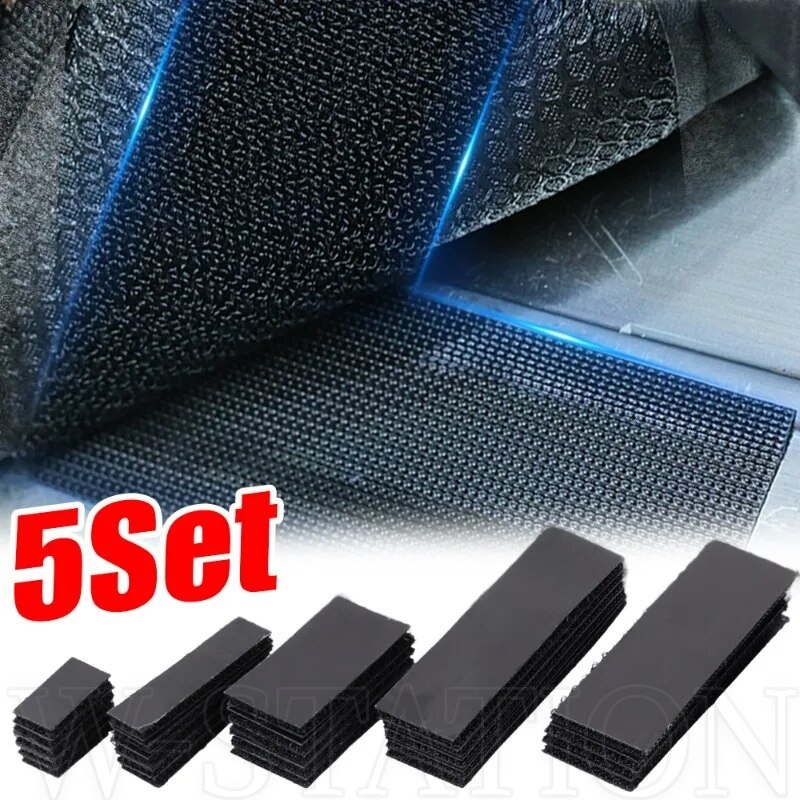 5 Sets Home Carpet Mat Fixing Sticker - Multi-Purpose Car Foot Pad ...