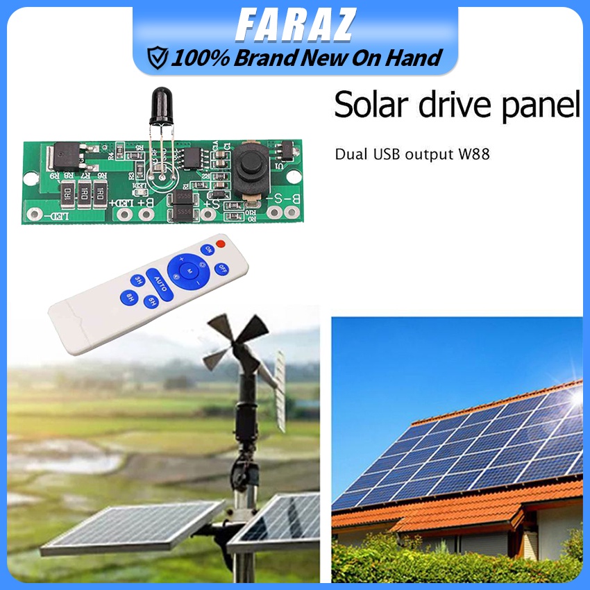 Outdoor Solar Light Remote Control Panel 3.2V 4.2V with 360° Infrared ...