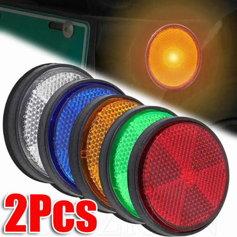 2pcs Vehicle Bicycle Screw Safety Reflective Sign - 6mm Hexagonal Screw ...