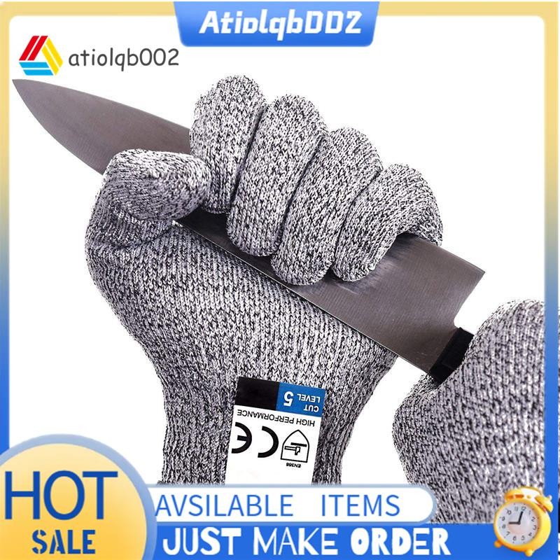 1 Set Of 5 Cut-Proof Wire Gloves Kitchen Woodworking Glass Cut-Proof ...