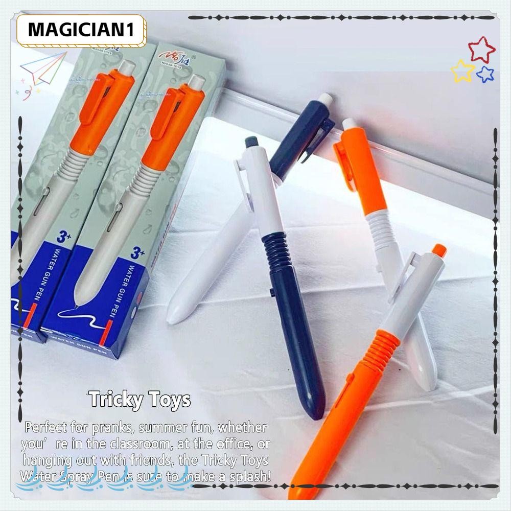 MAGICIAN1 Prank Squirt Pen, School Supplies Cartoon Fun Water Pen ...