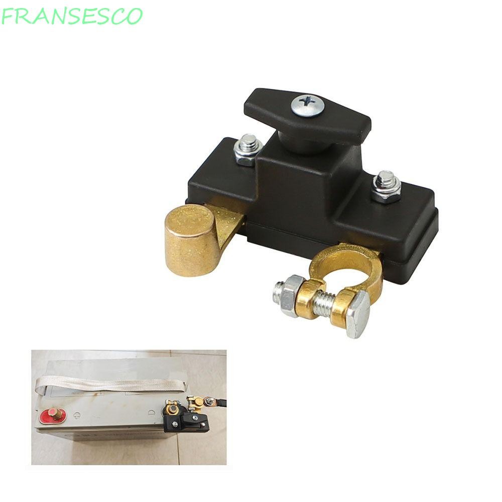 FRANCESCO Car Battery Cut Off Switch, 12V/24V Disconnect Isolator Power ...