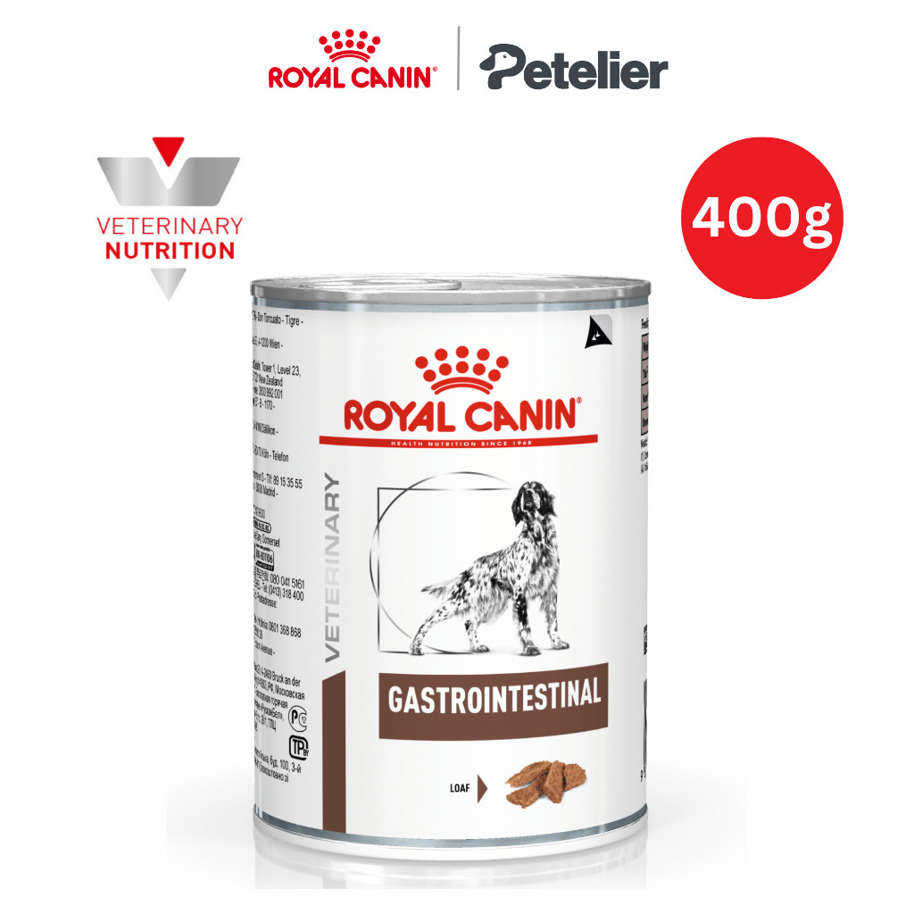 Royal Canin GastroIntestinal Wet Dog Food 400g Can Vet Range | Shopee ...