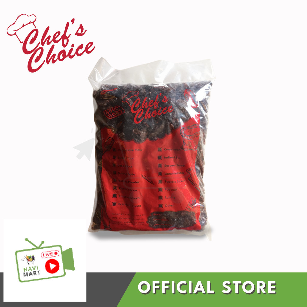 RAISINS PASAS SULTANA FRESH 250G 500G 1KG (Chef's Choice Baking ...