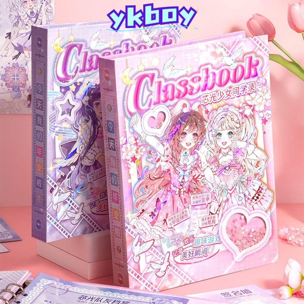 YKBOY Classmate Record Book, Loose-leaf Record Book Graduation Album ...